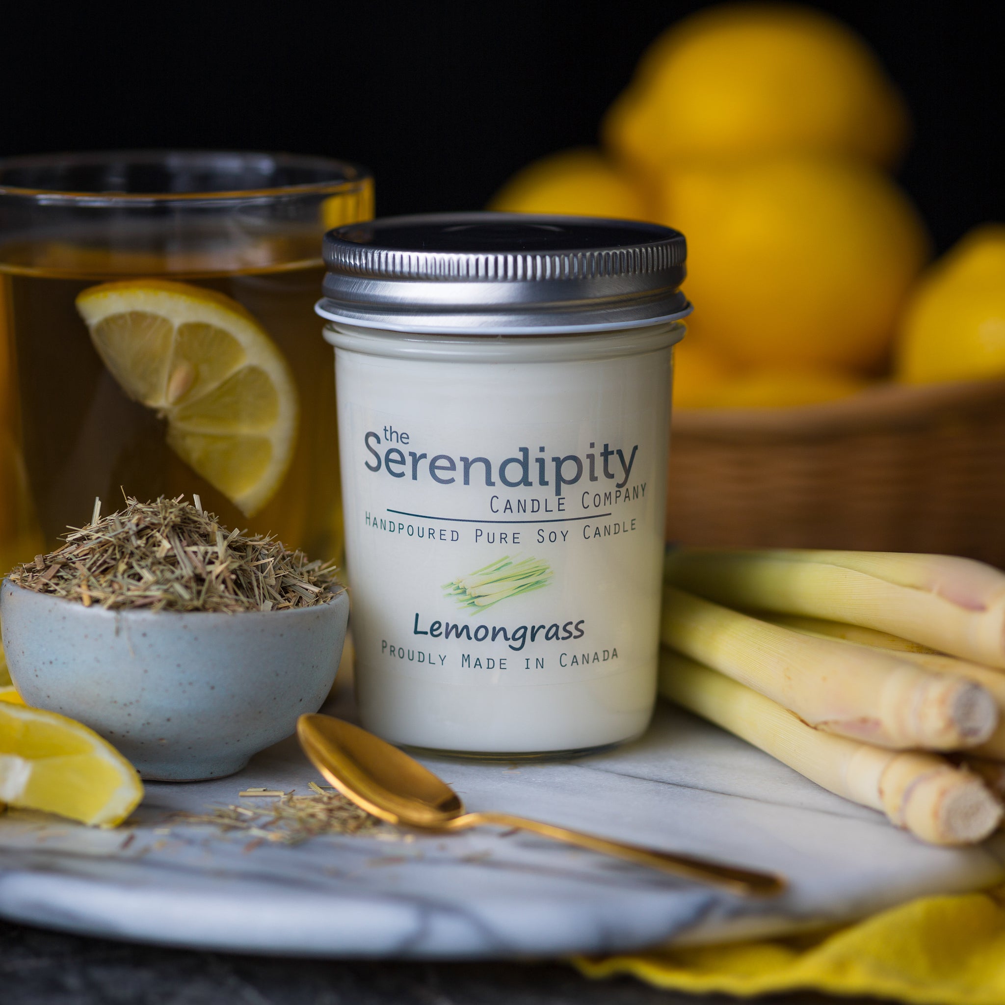 Lemongrass – Serendipity SOY Candle Factory